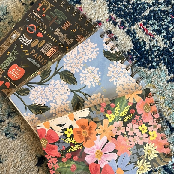 Rifle Paper Co. | Office | Rifle Paper Co Set Of 3 Small Spiral Bound ...